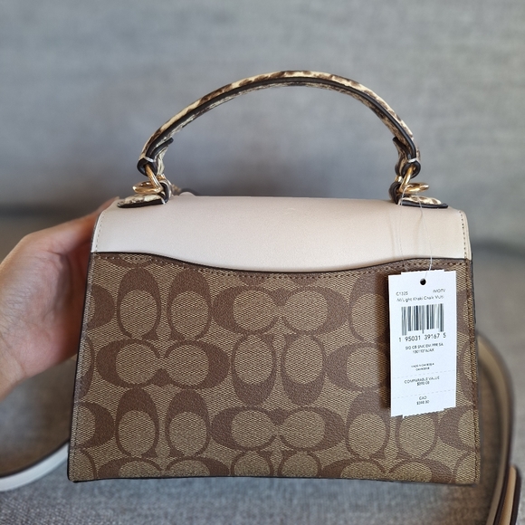 Coach | Bags | Nwt Coach Pepper Satchel In Signature Canvas C325 398 ...